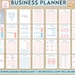 Printable Business Planner Journal 33 Pages, 8.5x11 KDP Planner PDF ...