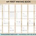 My First Writing Book Activity Book PDF File 8.5x11 Inch for Kids Aged ...