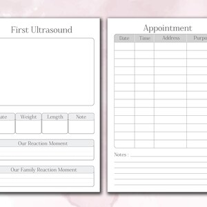 Pregnancy Log Book 120 Pages Ready to Upload PDF Commercial Use Low ...