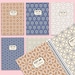 Arabic Pattern Book Cover Template Bundle Canva Editable for Notebook ...