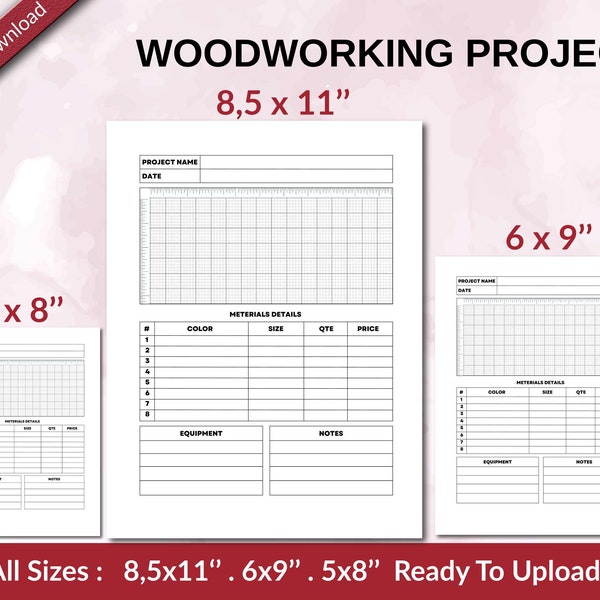 Woodworking Pages - Etsy