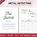 METAL Detecting 120 Pages Ready to Upload PDF Used as Low Content ...