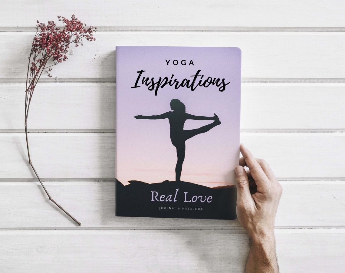 Wellness Yoga Inspiration Book Cover Template Canva Editable - Etsy