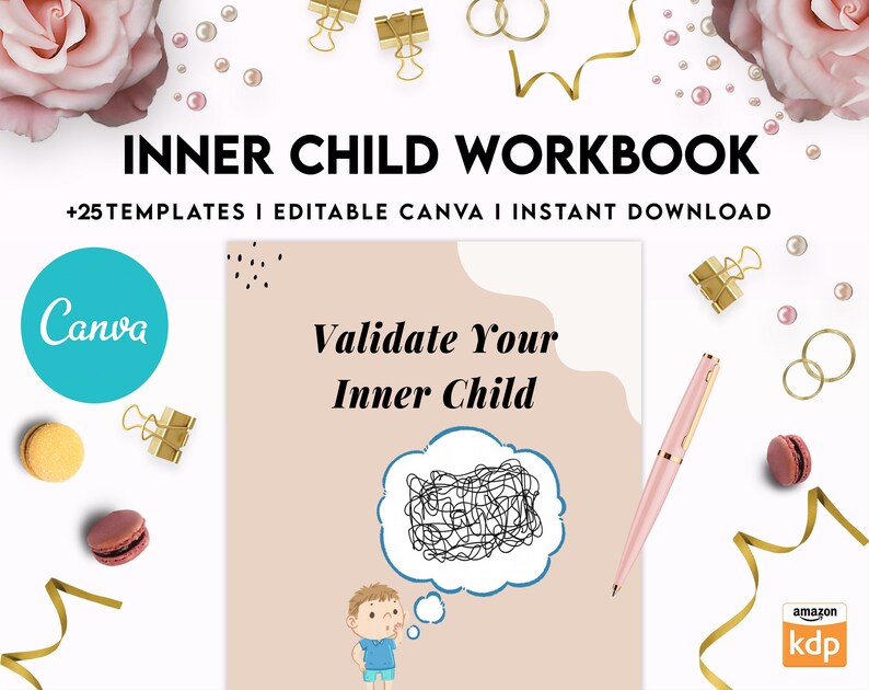 Inner Child Shadow Work Journal Prompts Editable Templates - Etsy