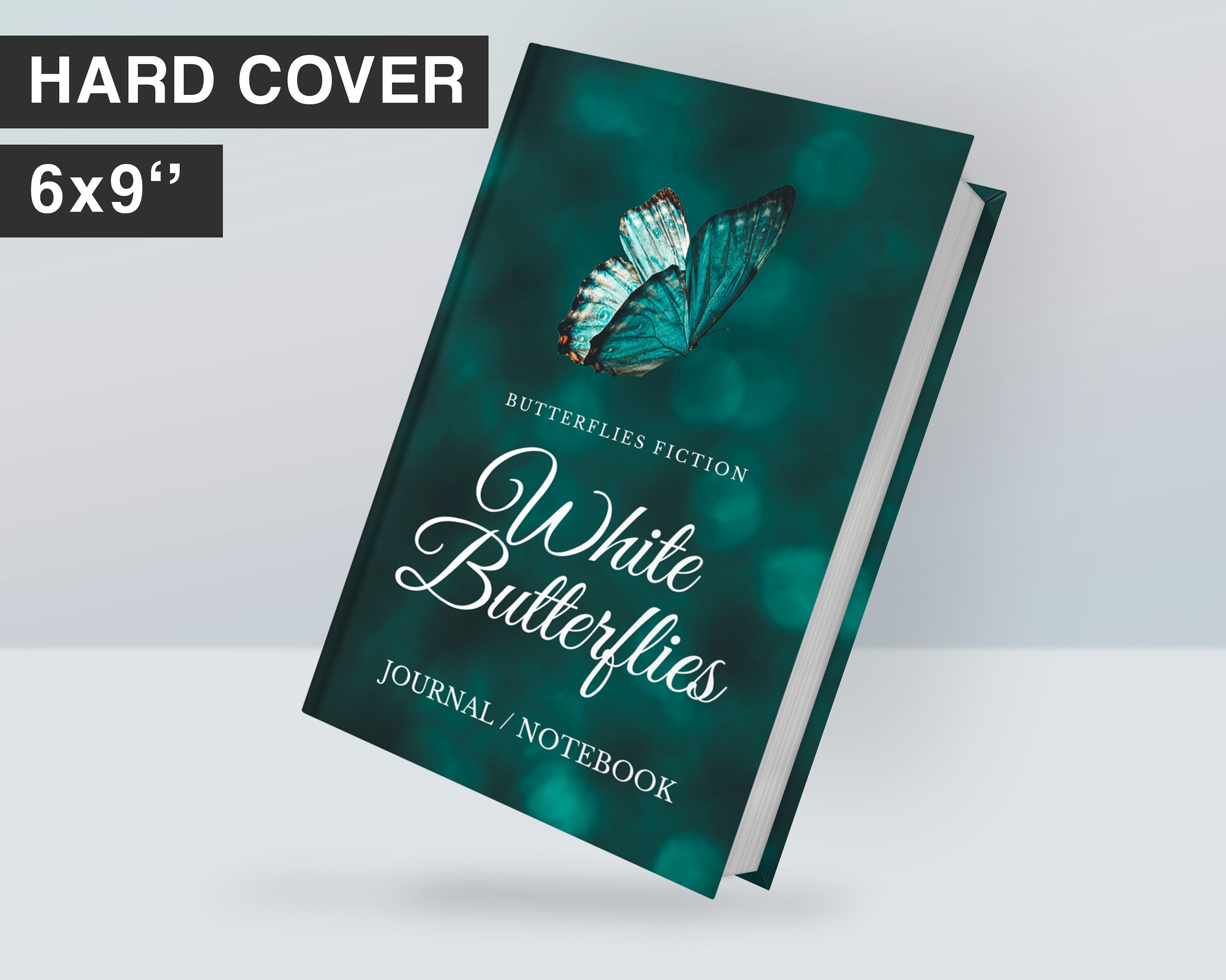 Butterfly Hardcover Template Canva Editable for Notebook - Etsy