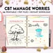 CBT Activity Book for Adults and Kids Age 12, Therapy Worksheets ...