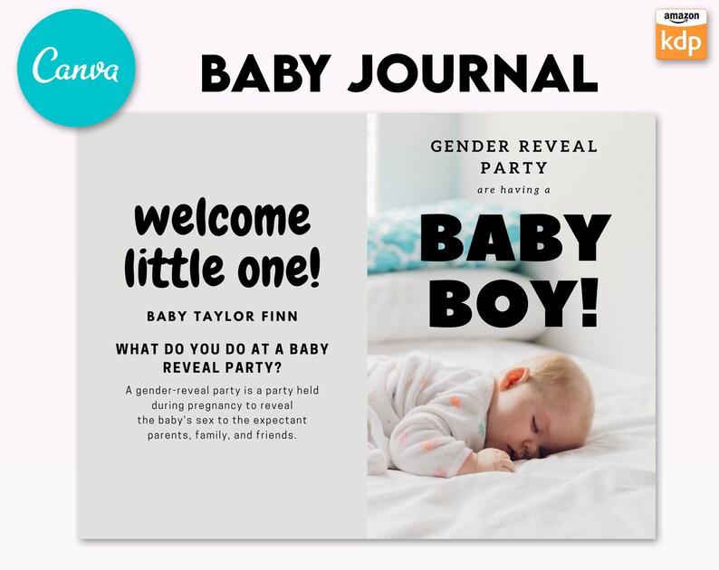 12 Canva Notebook Journal Covers Editable Templates for Book - Etsy