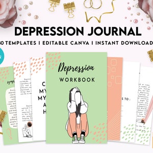 Depression Journal, Therapy Journal, Mental Health Journal, Anxiety ...
