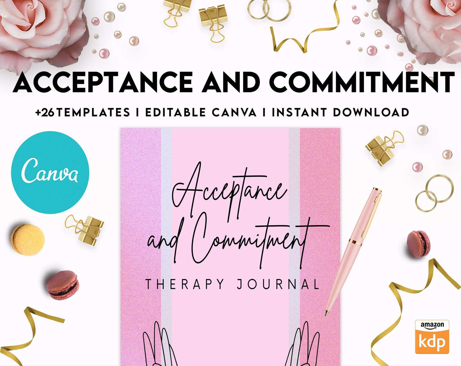 Acceptance and Commitment Therapy Journal Self Discovery - Etsy