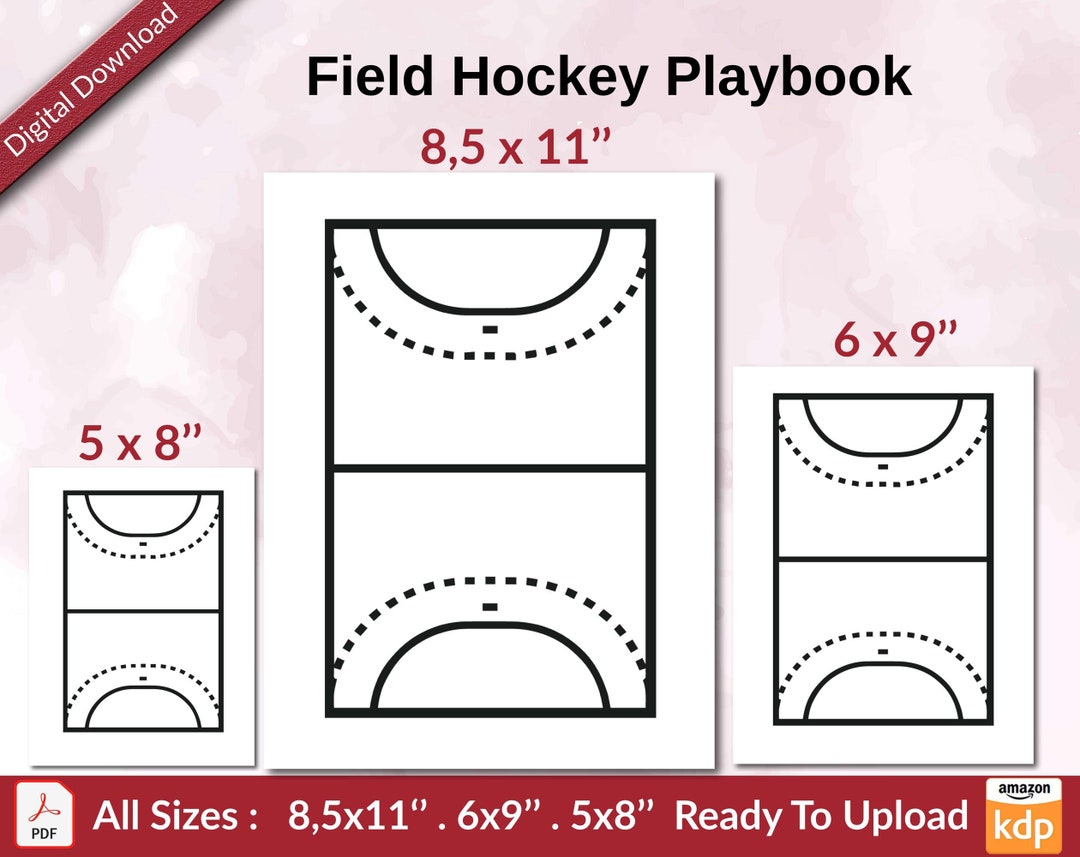 Field Hockey Playbook 120 Pages Ready to Upload PDF Used as Low Content ...