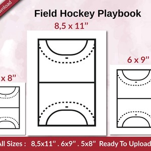 Field Hockey Playbook 120 Pages Ready to Upload PDF Used as Low Content ...