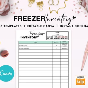 House Tracker 18 Editable Canva Templates for Journal, Canva KDP ...