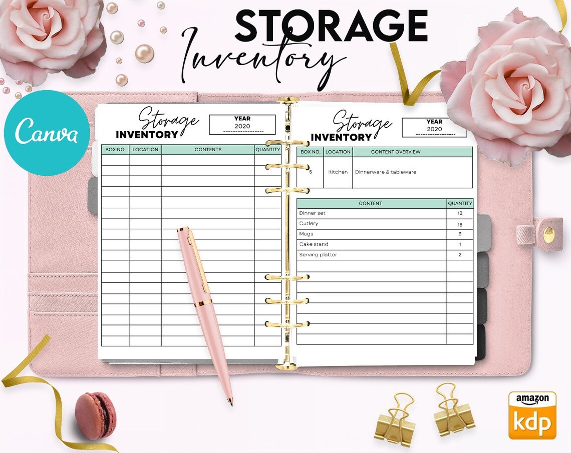 House Tracker 18 Editable Canva Templates for Journal Canva - Etsy