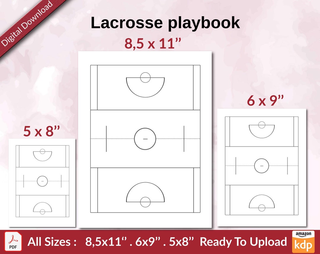 Lacrosse Playbook 120 Pages Ready to Upload PDF Used as Low Content ...