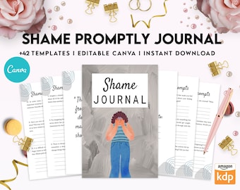 Overcome Shame Workbook Printable, Shame, Guilt, Embarrassment Distinct ...