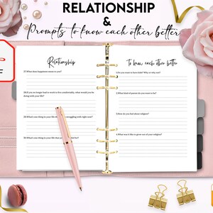 Couples & Relationship Guided Journal With Prompts 26 Pages PDF, 8.5x11 ...