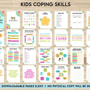 Kids Coping Skills, Kids Therapy, Kids Self Discovery, Kids Self Esteem ...