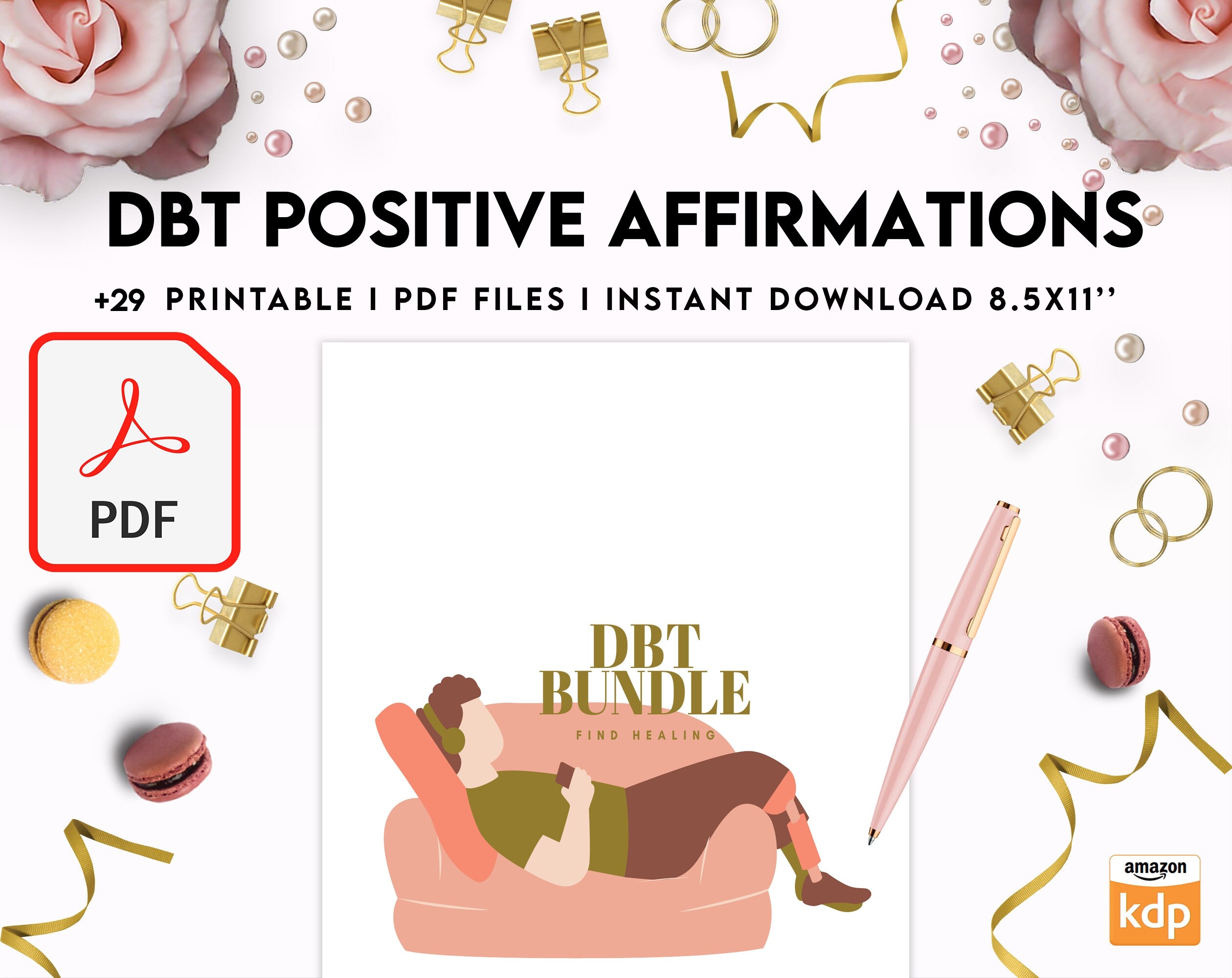 DBT Positive Affirmations Coping Skills Dialectical Behavior - Etsy