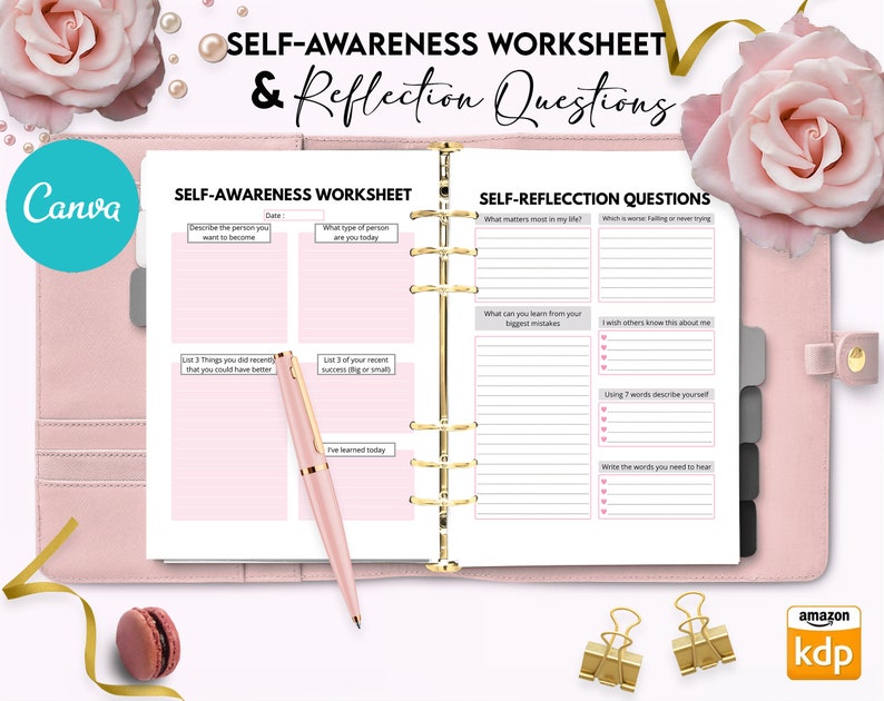 Self-confidence & Self-esteem Guided Journal With Prompts 34 - Etsy