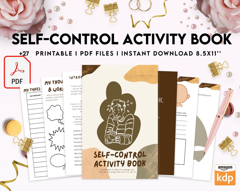 Control Printable Interactive Worksheet Journal Inserts - Etsy