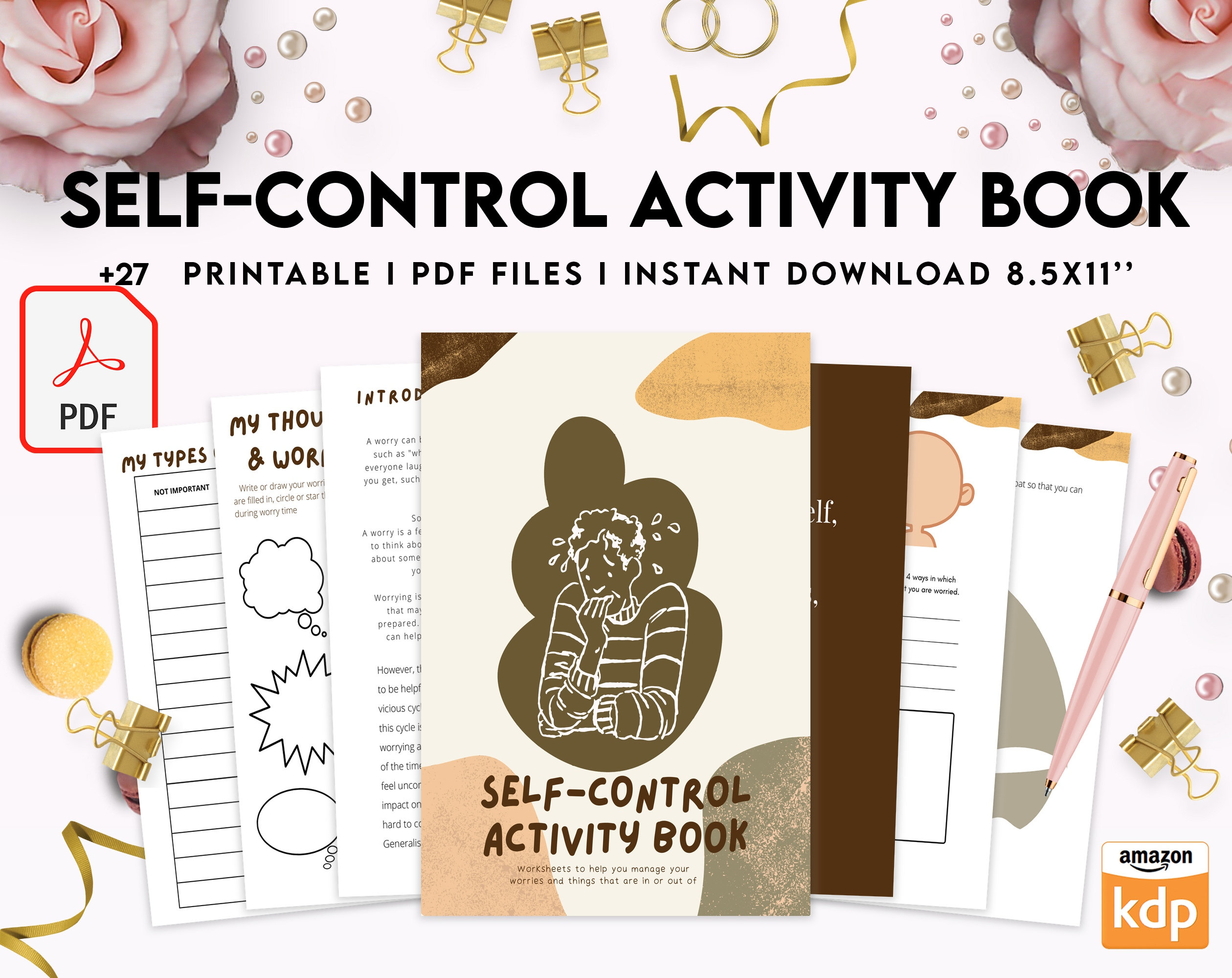 Control Printable Interactive Worksheet Journal Inserts - Etsy