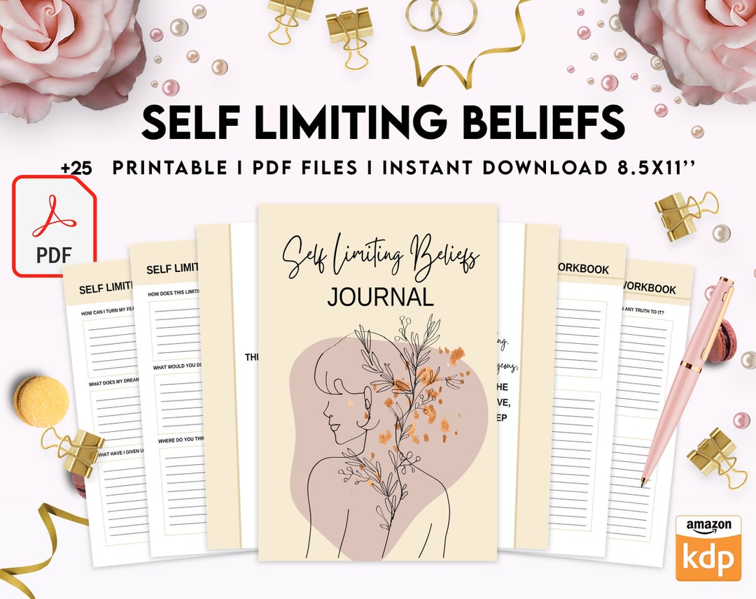 Self Limiting Beliefs, Boundaries, Self Esteem, Self Confidence Digital ...