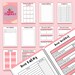 Book Planner / Logbook 12 Editable Templates for Journal - Etsy