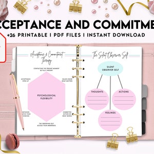 Acceptance and Commitment, Therapy Journal , Self Discovery, Self ...