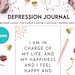 Depression Journal, Therapy Journal, Mental Health Journal, Anxiety ...