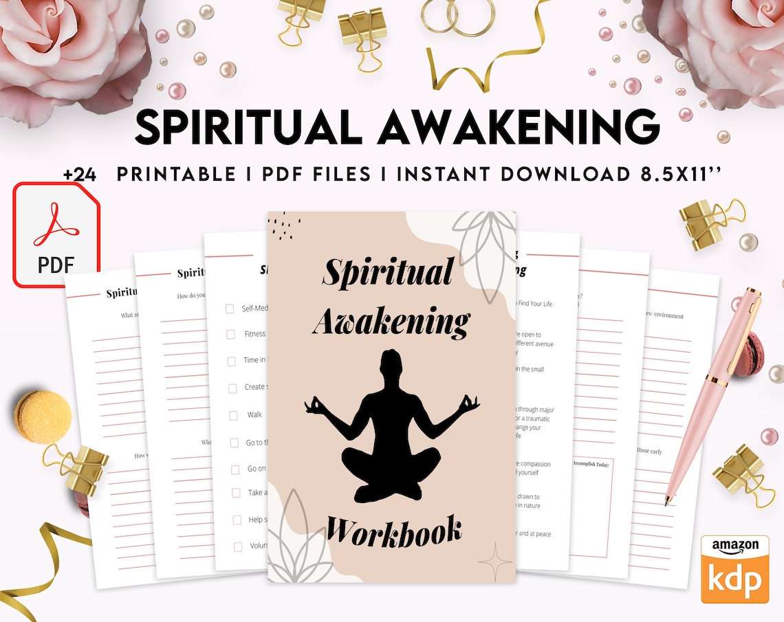 Printable Spiritual Awakening Workbook for Self Discovery - Etsy
