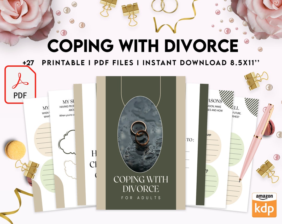 Coping With Divorce for Adults, Divorce Therapy - Etsy