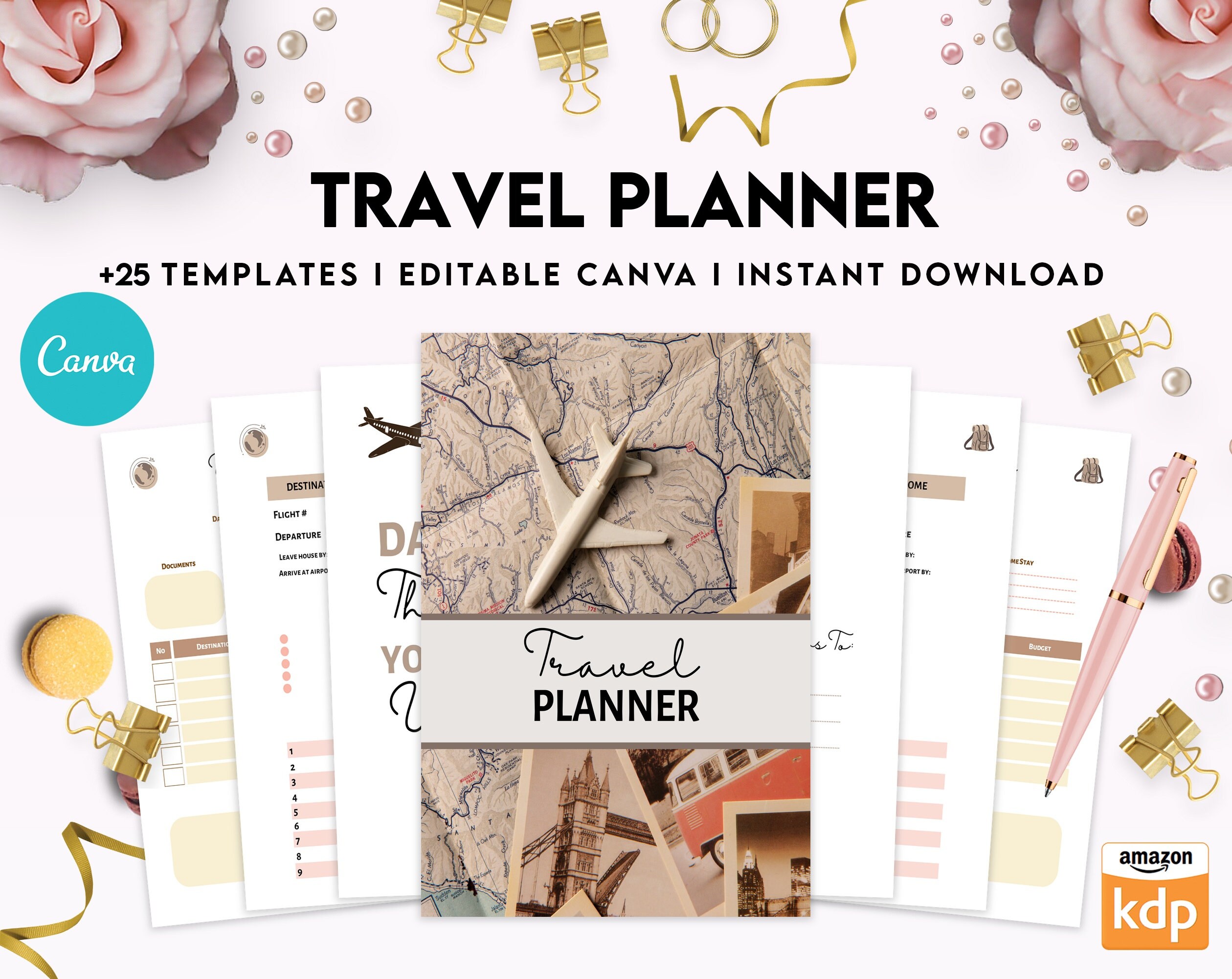 Travel Planner, Travel Checklist , Trip Organizer, Vacation Planner ...