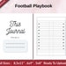 Football Playbook 120 Pages Ready to Upload PDF Used as Low Content ...