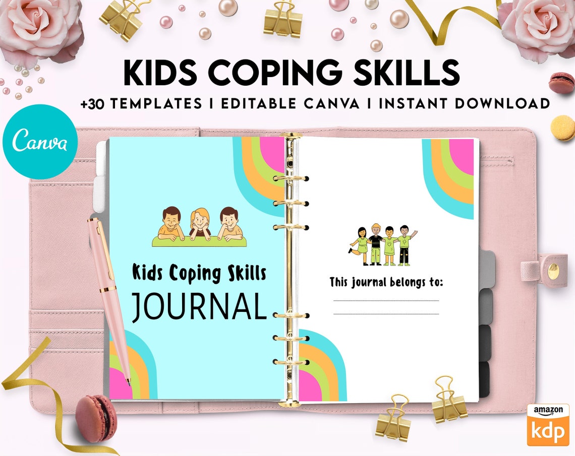 Kids Coping Skills Kids Therapy Kids Self Discovery Kids - Etsy