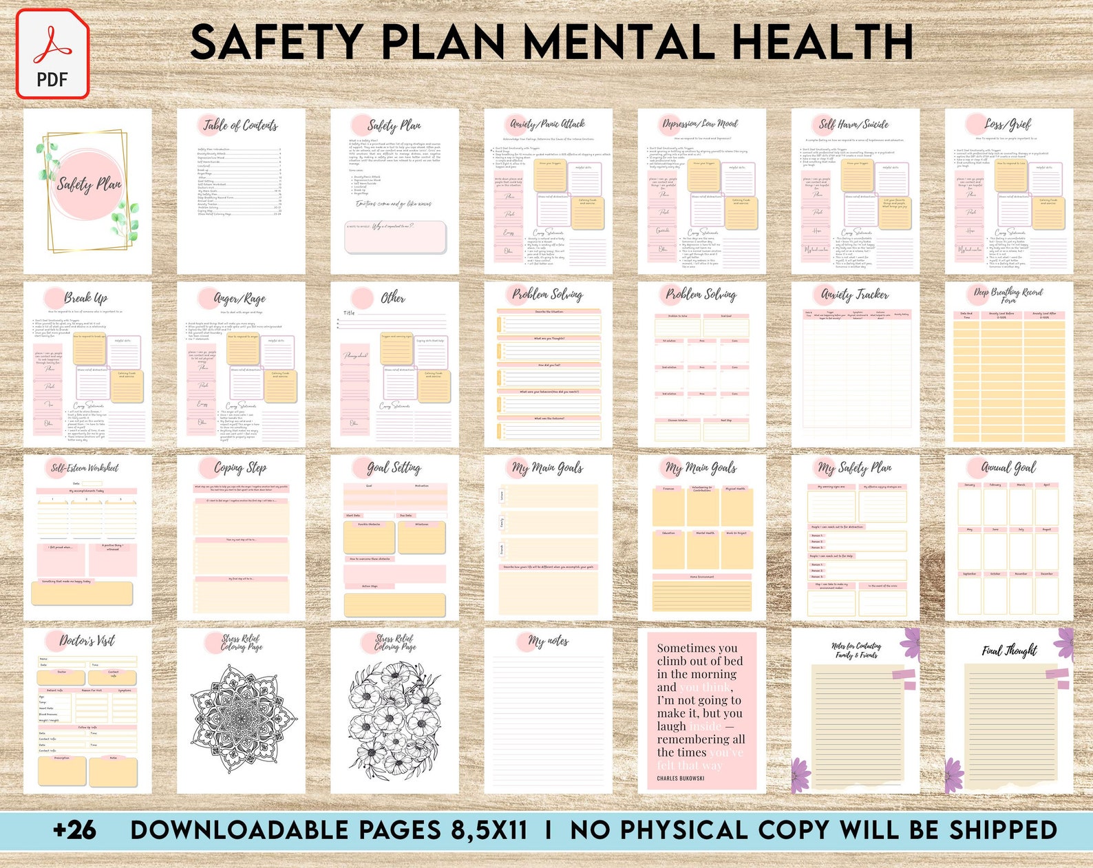 The Ultimate Therapy Bundle With Printable Resources, Therapy ...