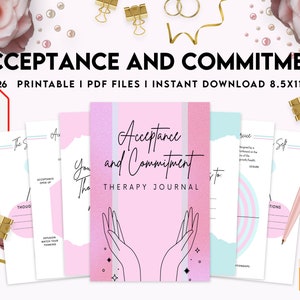 Acceptance and Commitment, Therapy Journal , Self Discovery, Self ...