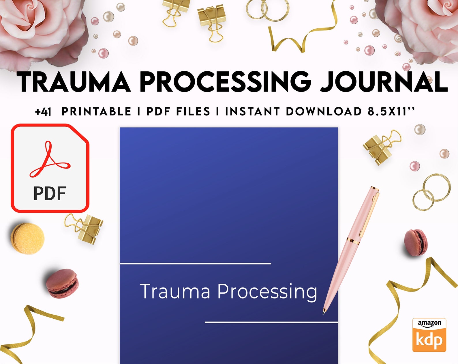 Trauma Processing Journal Pages Daily Self Care Mental - Etsy