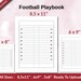Football Playbook 120 Pages Ready to Upload PDF Used as Low Content ...