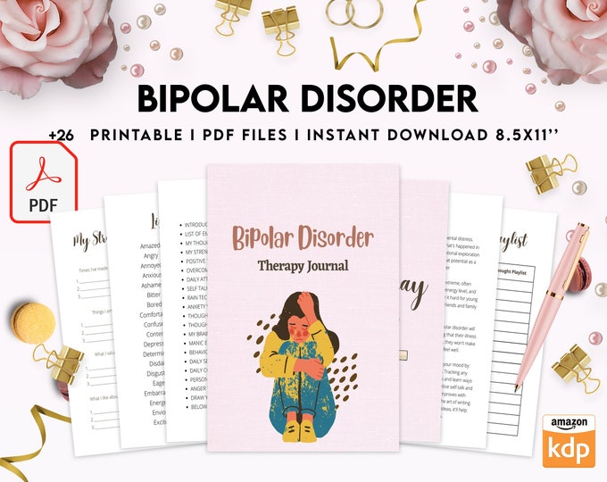 Bipolar Mood Chart Printable PDF File - Etsy Canada