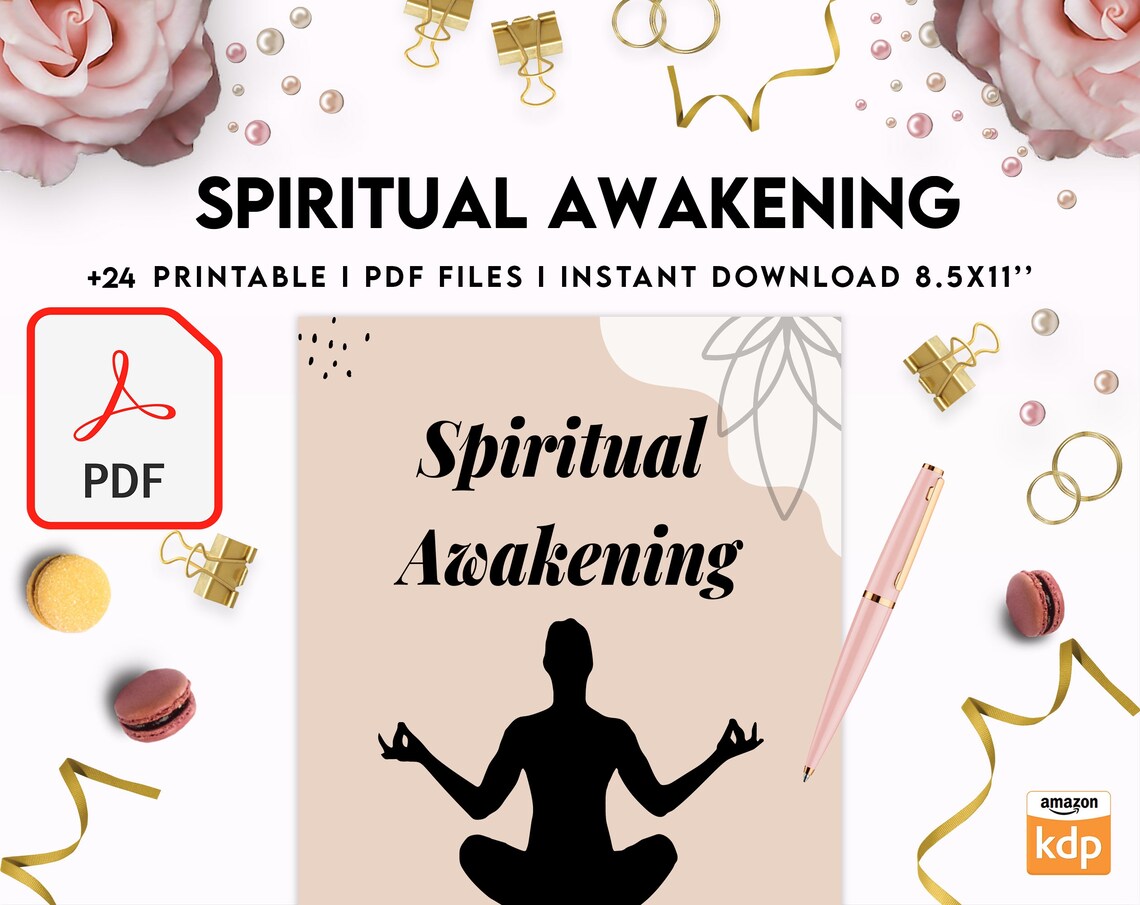 Printable Spiritual Awakening Workbook for Self Discovery - Etsy