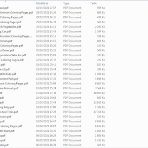 Printable Coloring Pages Bundle for Kids, +2500 Cute Coloring Pages for ...