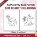 Dot to Dot Coloring Book for Kids Activity Book KDP Interior, Kids ...
