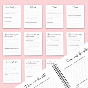 Couples & Relationship Guided Journal With Prompts 26 Pages PDF, 8.5x11 ...
