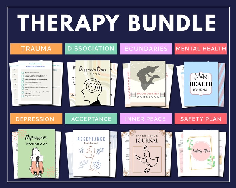 The Ultimate Therapy Bundle With Printable Resources, Therapy ...