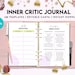 Inner Critic Journal, Self Discovery,self Esteem, Limiting Beliefs ...