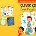 Clever Kids Activity Book, Logic Games PDF File 8.5x11 Inch for Kids ...