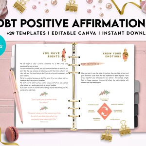 Dbt Positive Affirmations, Coping Skills, Self Confidenc, Self Esteem ...