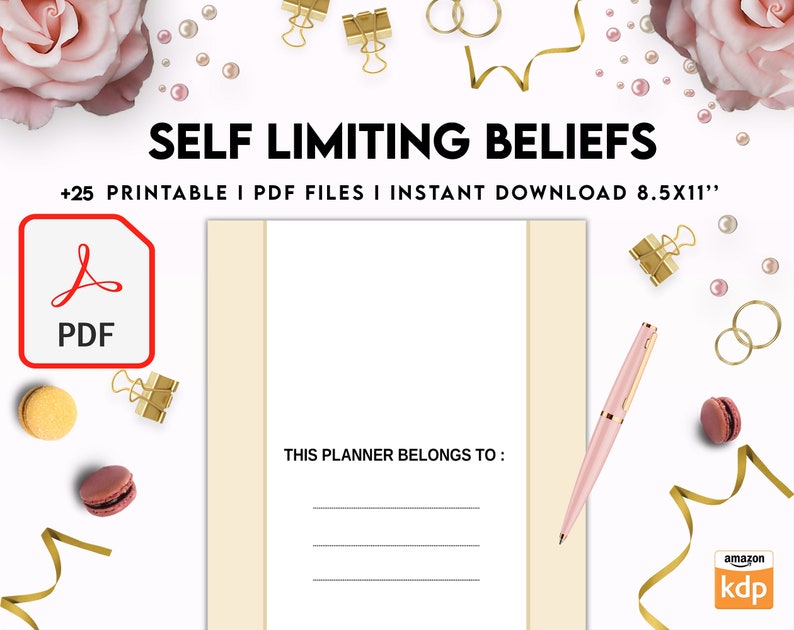 Self Limiting Beliefs, Boundaries, Self Esteem, Self Confidence Digital ...