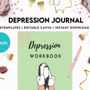 Depression Journal, Therapy Journal, Mental Health Journal, Anxiety ...