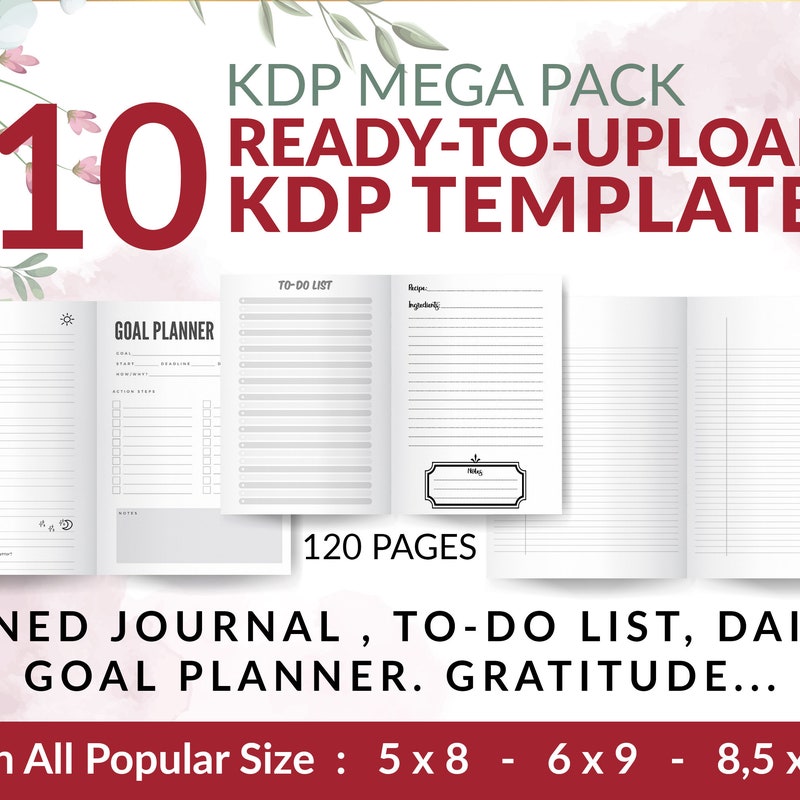 Kdp Template - Etsy